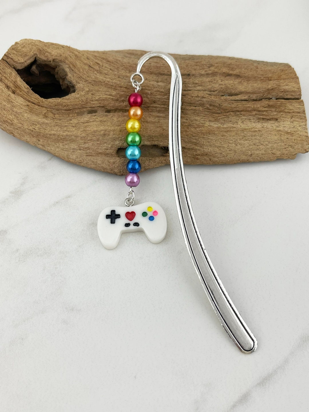 Retro Video Game Controller Bookmark Gamer Bookmark Custom - Etsy