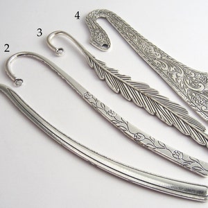 Peacock Feather Bookmark Tibetan Silver Beaded Bookmark - Etsy