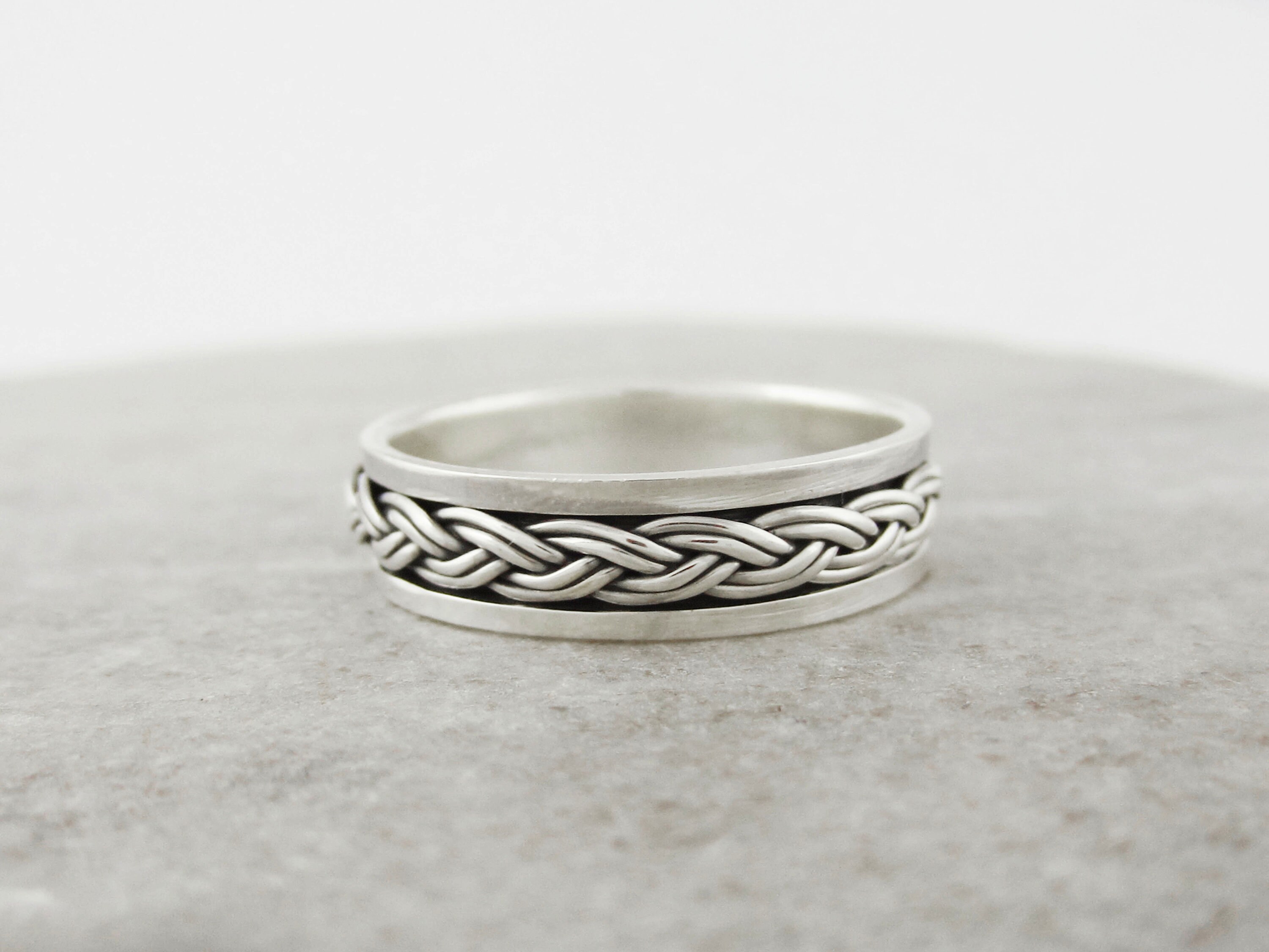 Silver Celtic Ring Celtic Knot Spinner Ring Spinning Ring | Etsy Canada