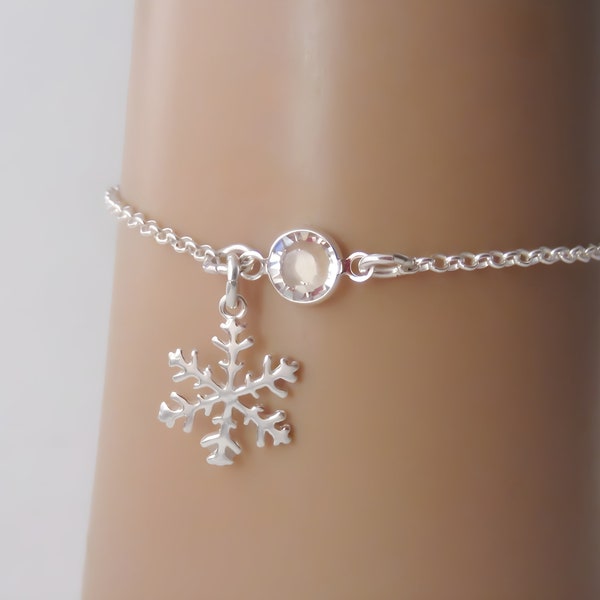 Snowflake Bracelet - Etsy