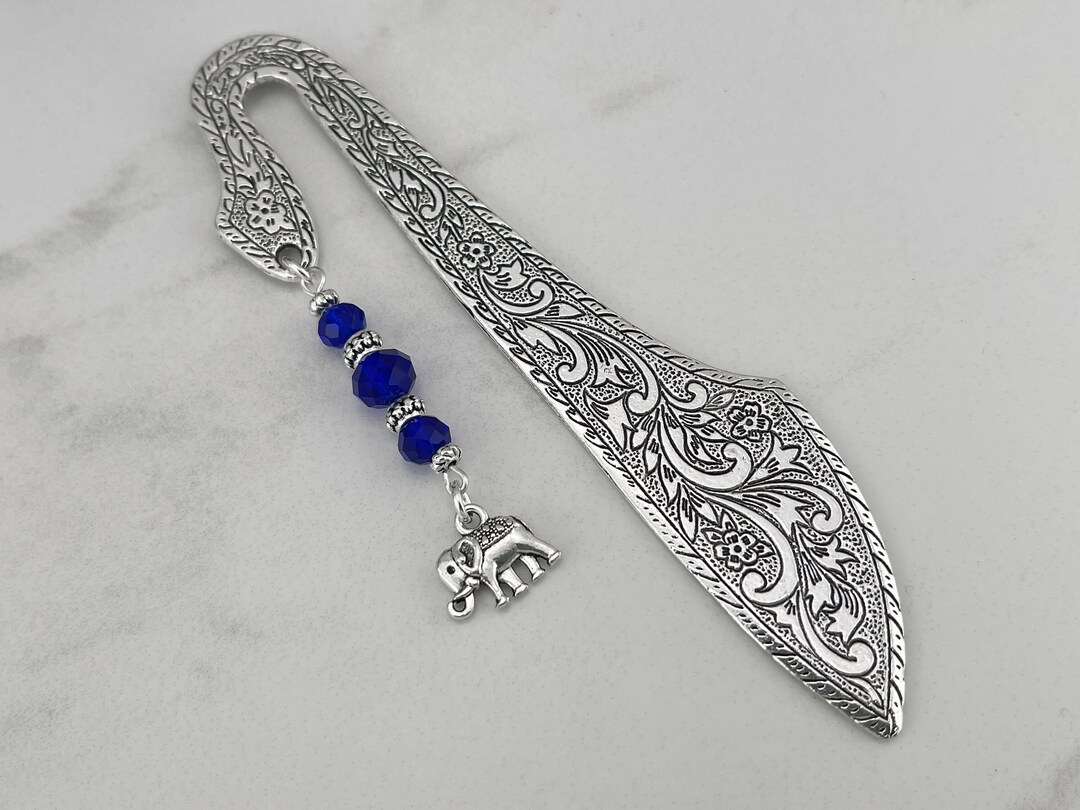 Indian Elephant Bookmark Tibetan Silver Bookmark Unique - Etsy Canada