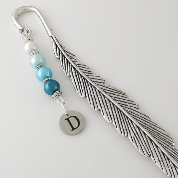 Initial Bookmark - Etsy