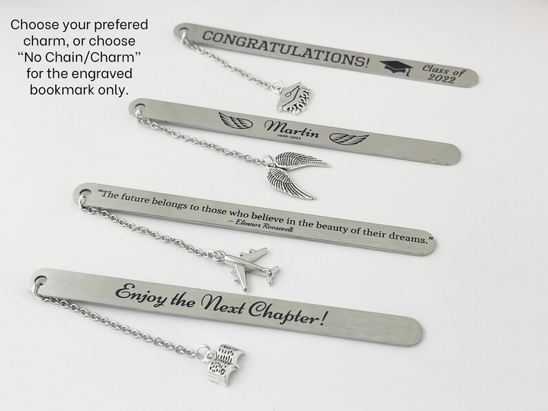 Custom Grandpa Bookmark Stainless Steel Laser Engraved - Etsy Canada