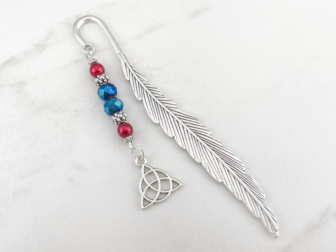 Celtic Knot Bookmark Silver Celtic Triquetra Triangle Celtic Gifts ...