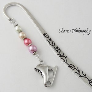 Ice Skate Bookmark Ice Skating Gifts Figure Skating Bookmark Tibetan ...