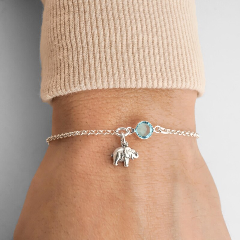 Elephant Anklet - Etsy