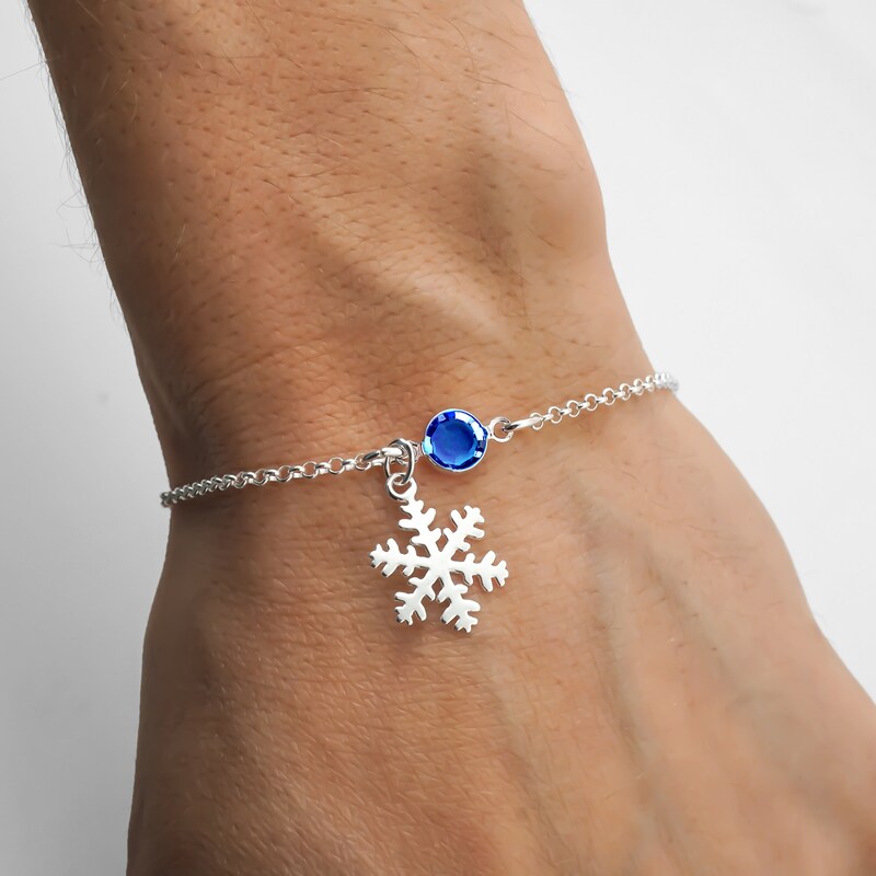 Snowflake Bracelet - Etsy