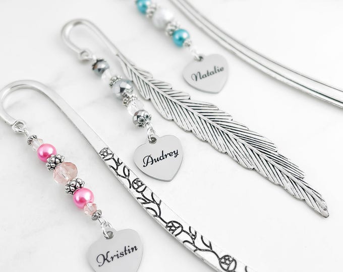 Charm Hook Bookmarks - Etsy
