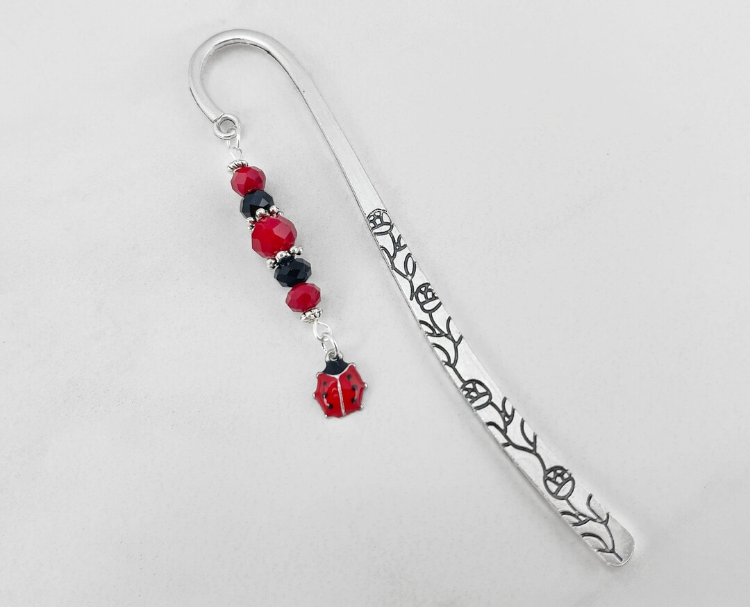 Red Ladybug Bookmark for Teacher Gifts for Teachers Tibetan Silver ...