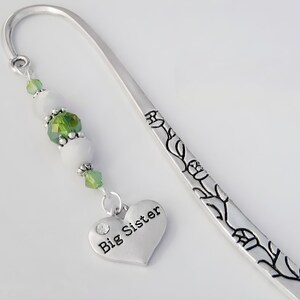 Big Sister Bookmark Older Sister Gift Unique Bookmarks - Etsy