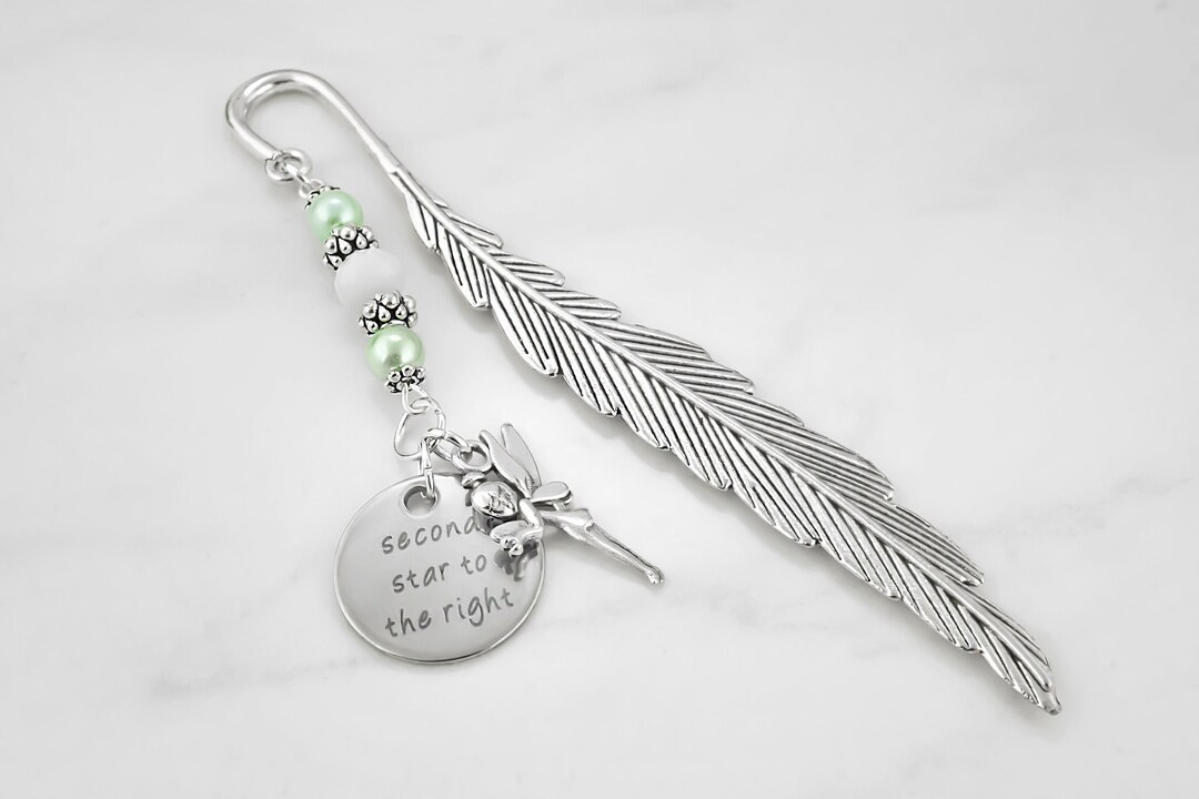 Second Star to the Right Bookmark - Tinkerbell Bookmark - Metal ...