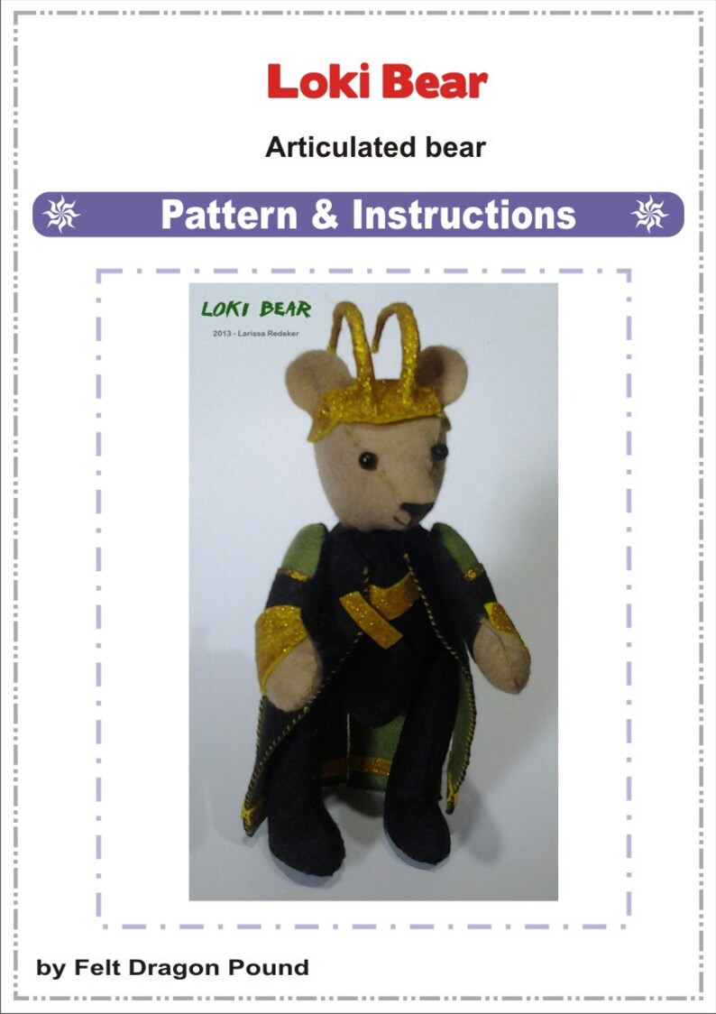 Loki Bear - Etsy