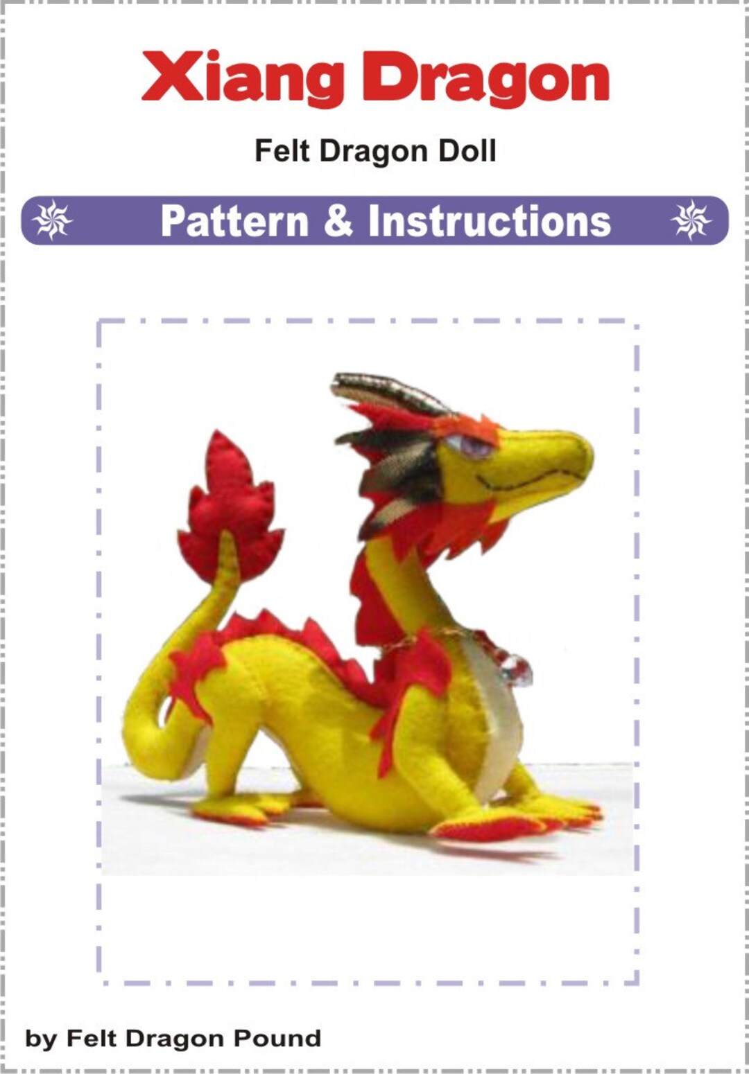 Xiang Dragon Pattern - Etsy