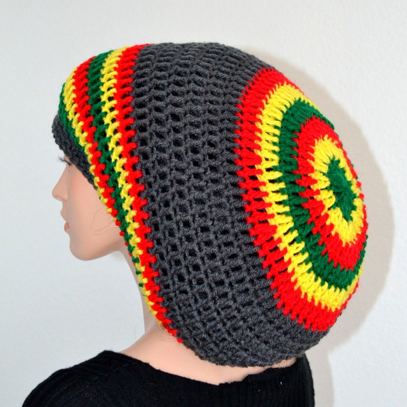 Crochet Rasta Hat - Etsy