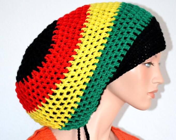 Ethiopian Mega Dread Tam/ Crochet Rasta Tam/ Dreadlocks Tam/ Mega Rasta ... Ethiopian Mega Dread Tam/ Crochet Rasta Tam/ Dreadlocks Tam/ Mega Rasta ...