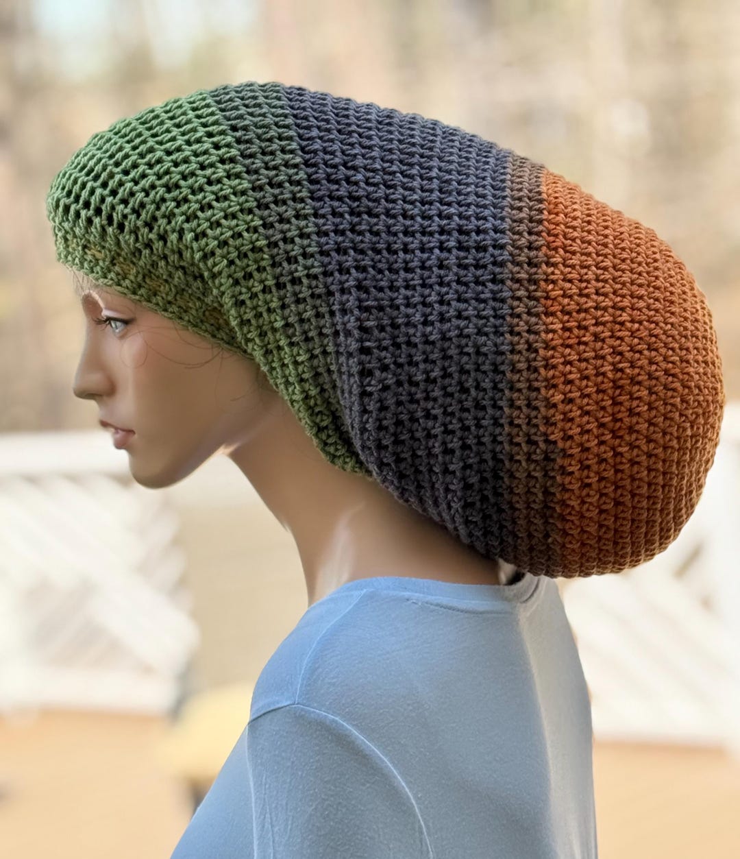 Color by Numbers Mega Crochet Dreadlocks Tam - Etsy