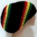 Unisex Mega Dread Tam/ Unisex Rasta Tam, Ethiopian Dread Tam/ Hand Knit ...