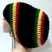 Unisex Mega Dread Tam/ Unisex Rasta Tam, Ethiopian Dread Tam/ Hand Knit ...