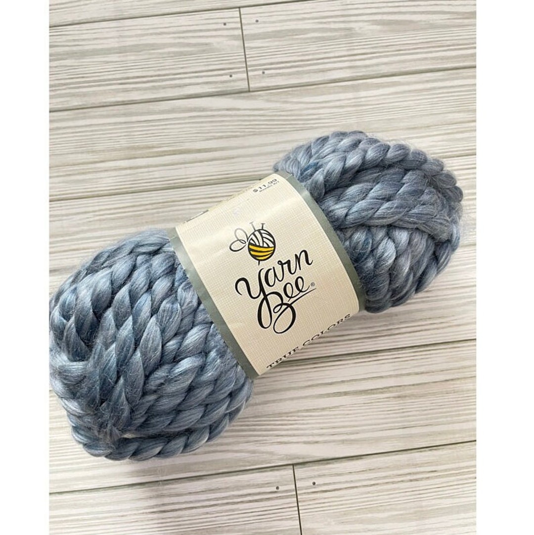 Hobby Lobby Yarn Bee True Colors Super Bulky 6 November Periwinkle #03 ...