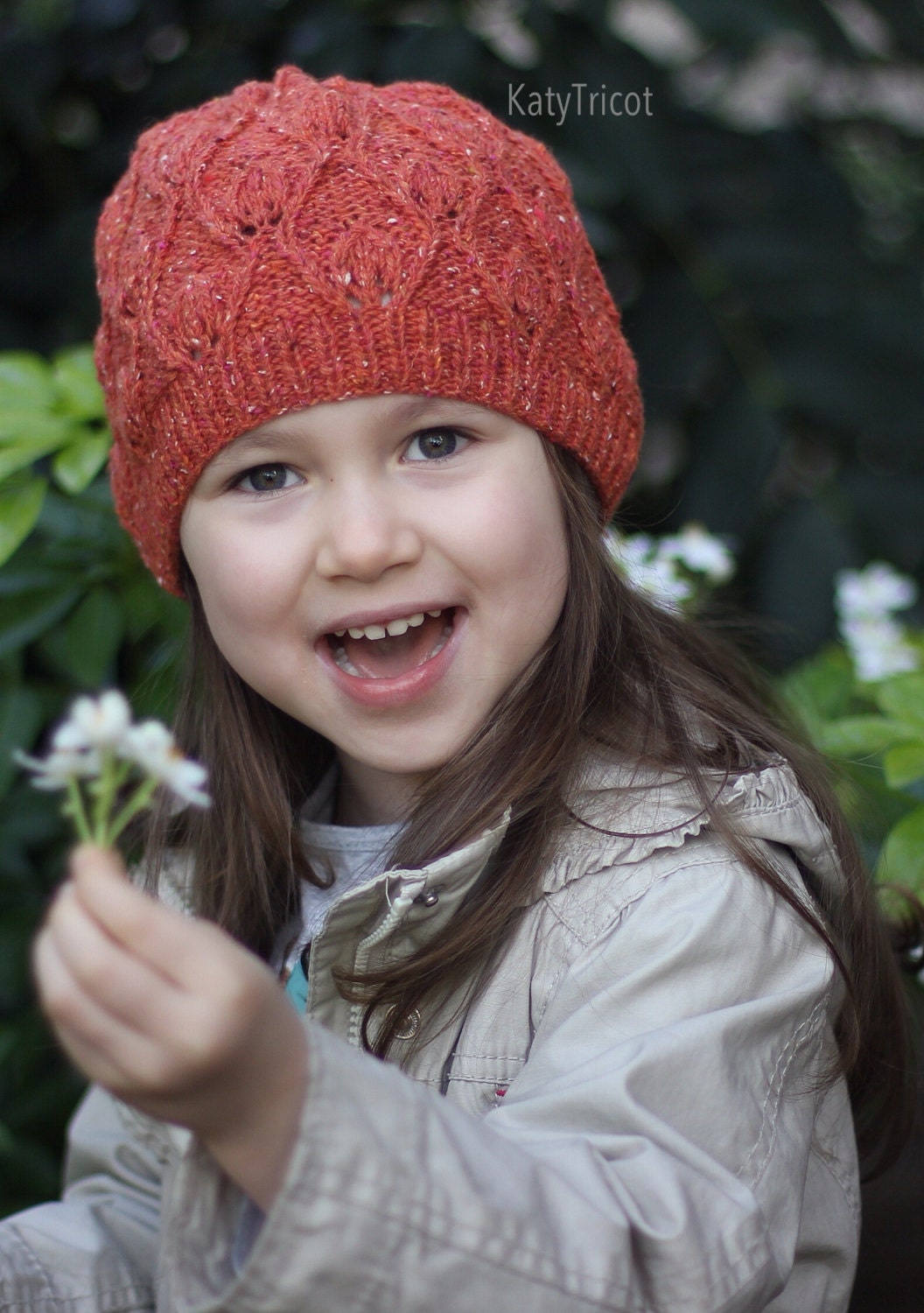 Foliage Hat Knitting Pattern sizes: Toddler Through Adult - Etsy