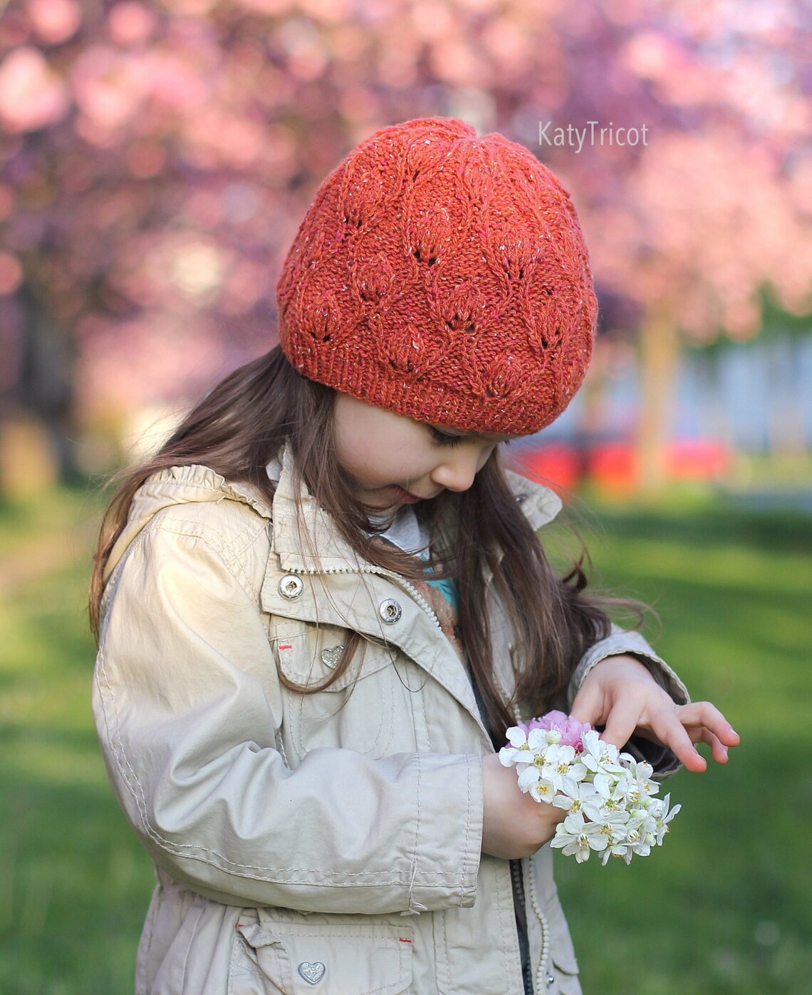 Foliage Hat Knitting Pattern sizes: Toddler Through Adult - Etsy
