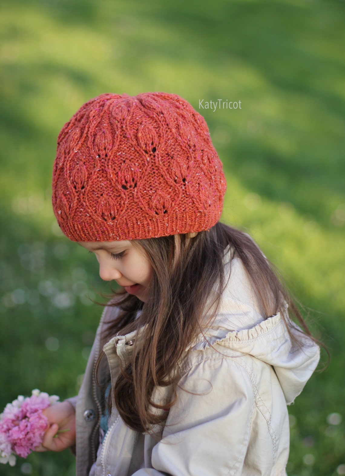 Foliage Hat Knitting Pattern sizes: Toddler Through Adult - Etsy