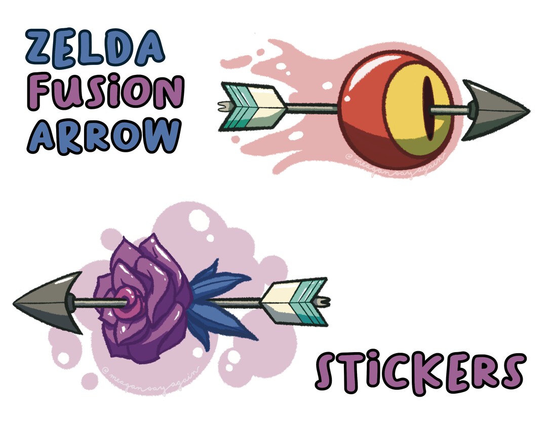 Arrow Zelda TOTK UV Proof Vinyl Sticker - Etsy