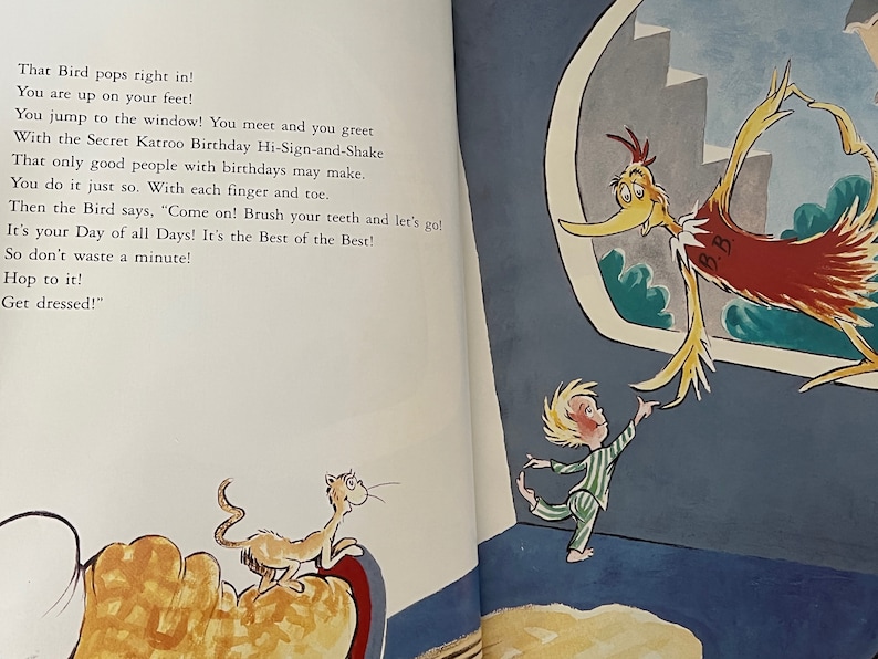 Happy Birthday to You Dr. Seuss Hardcover Book - Etsy