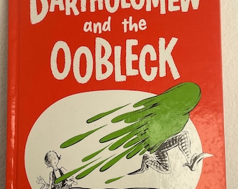 1977 Dr. Seuss Bartholomew and the Oobleck Pb Childrens Book A - Etsy