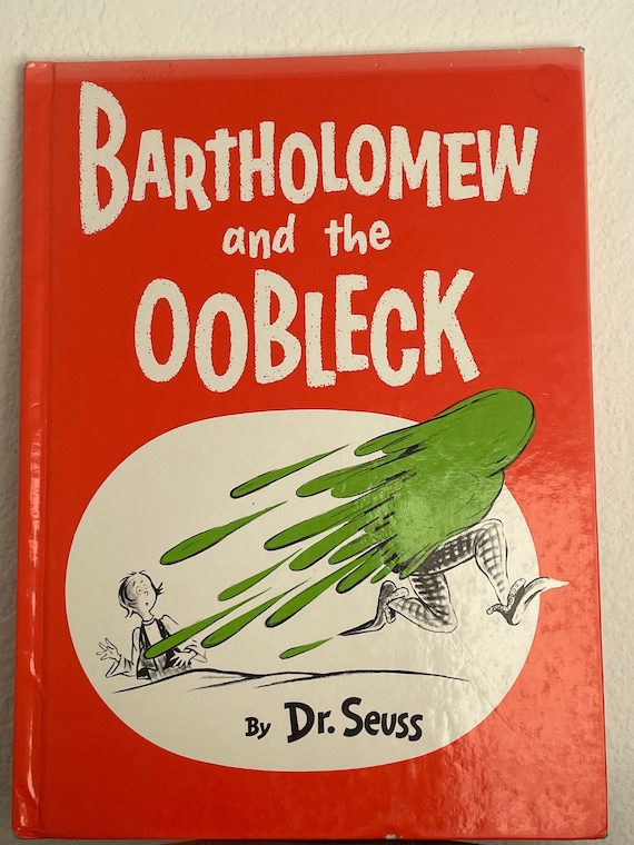 Bartholomew and the Oobleck Dr. Seuss Hardcover Book | Etsy