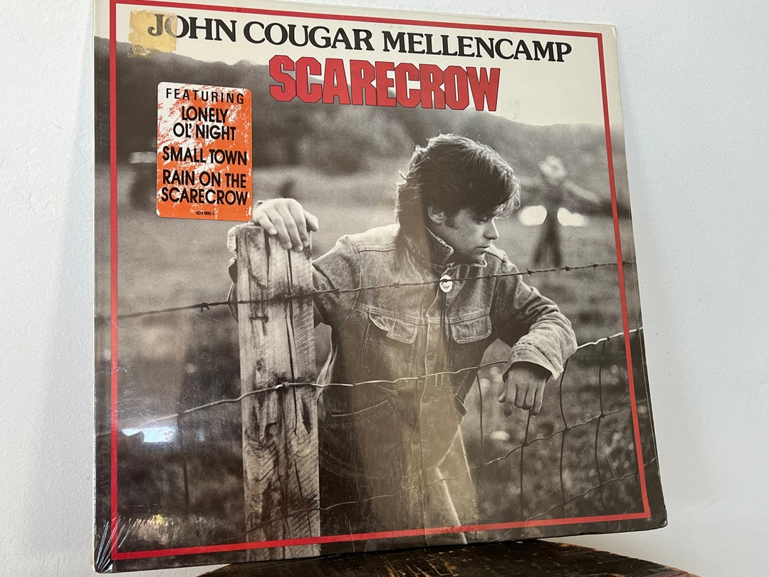 Sealed - John Cougar Mellencamp - "scarecrow" Vinyl Record Ft. "small ...