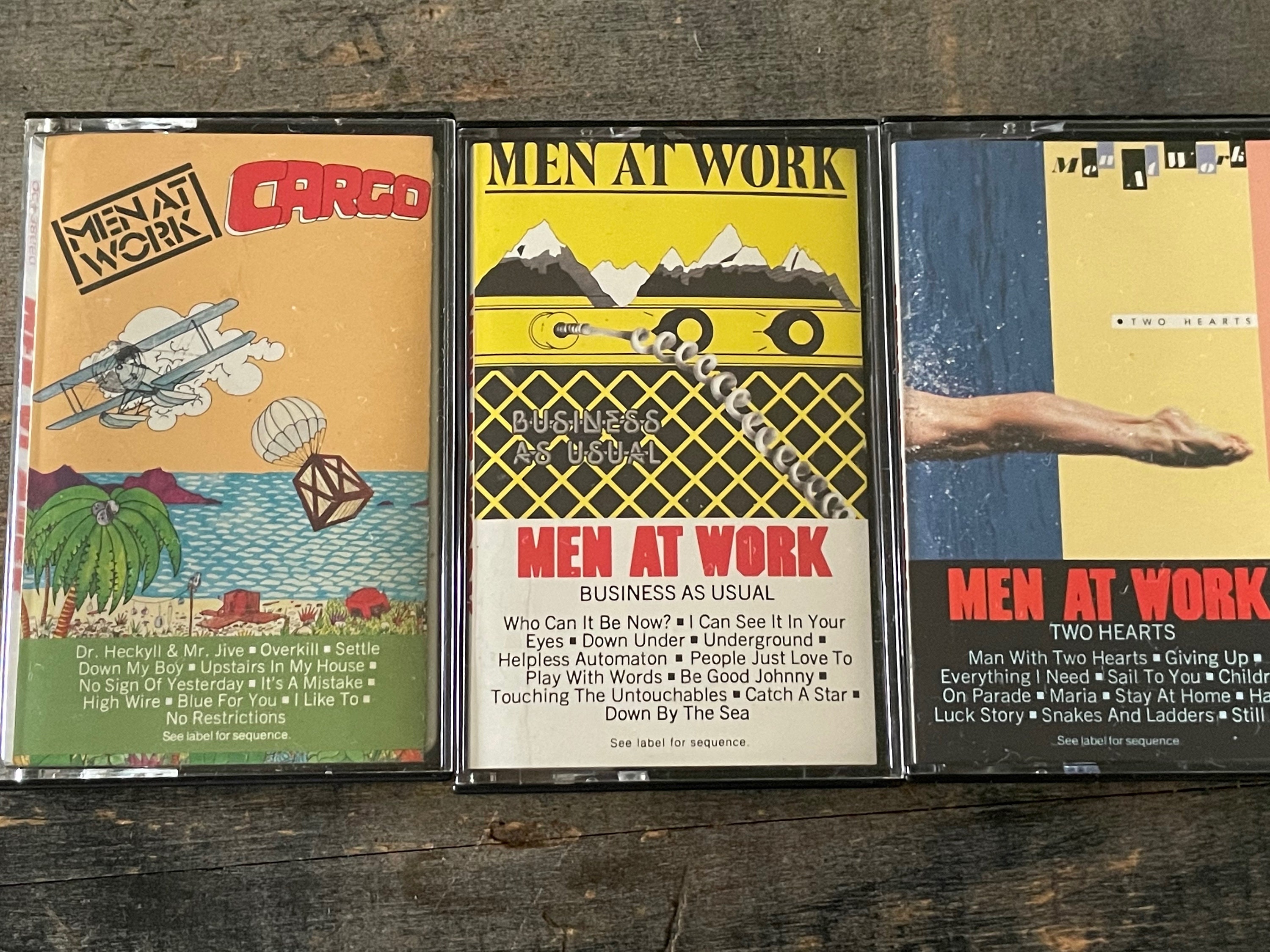 Men At Work Cargo Poster