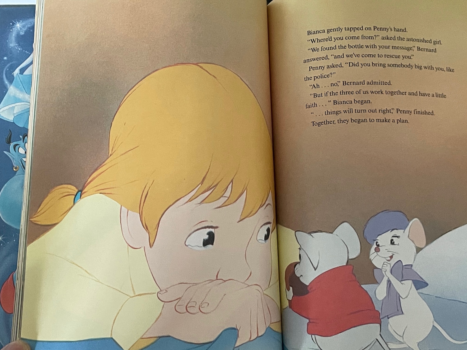 Disney's The Rescuers Classic Storybook Hardcover Book | Etsy