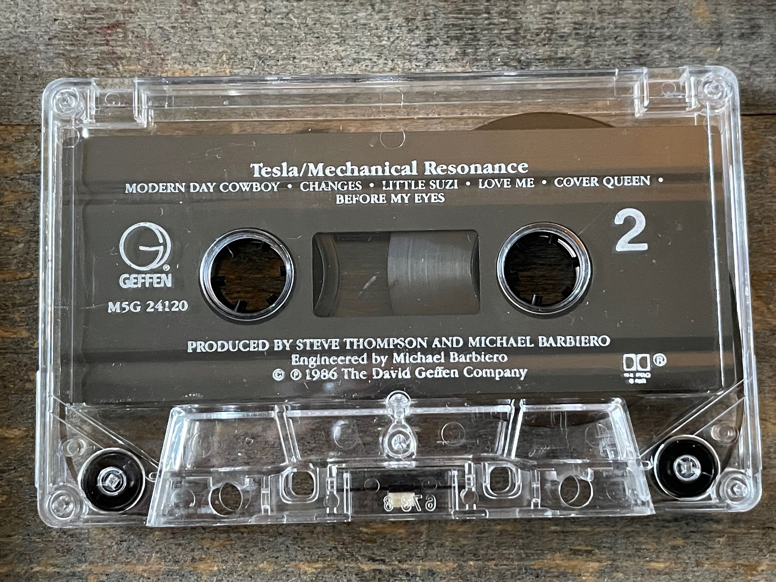 Tesla Mechanical Resonance Track Listing