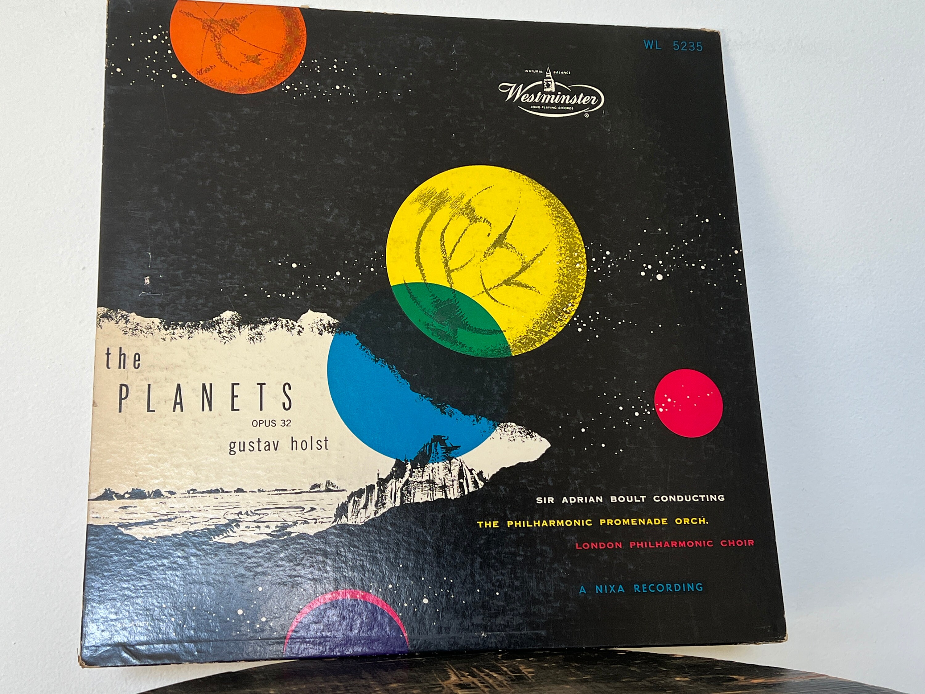 Gustav Holst The Planets Album Cover