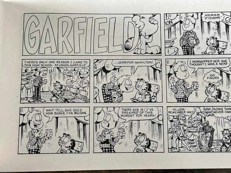 Garfield Hits the Big Time His 25th Book Jim Davis - Etsy