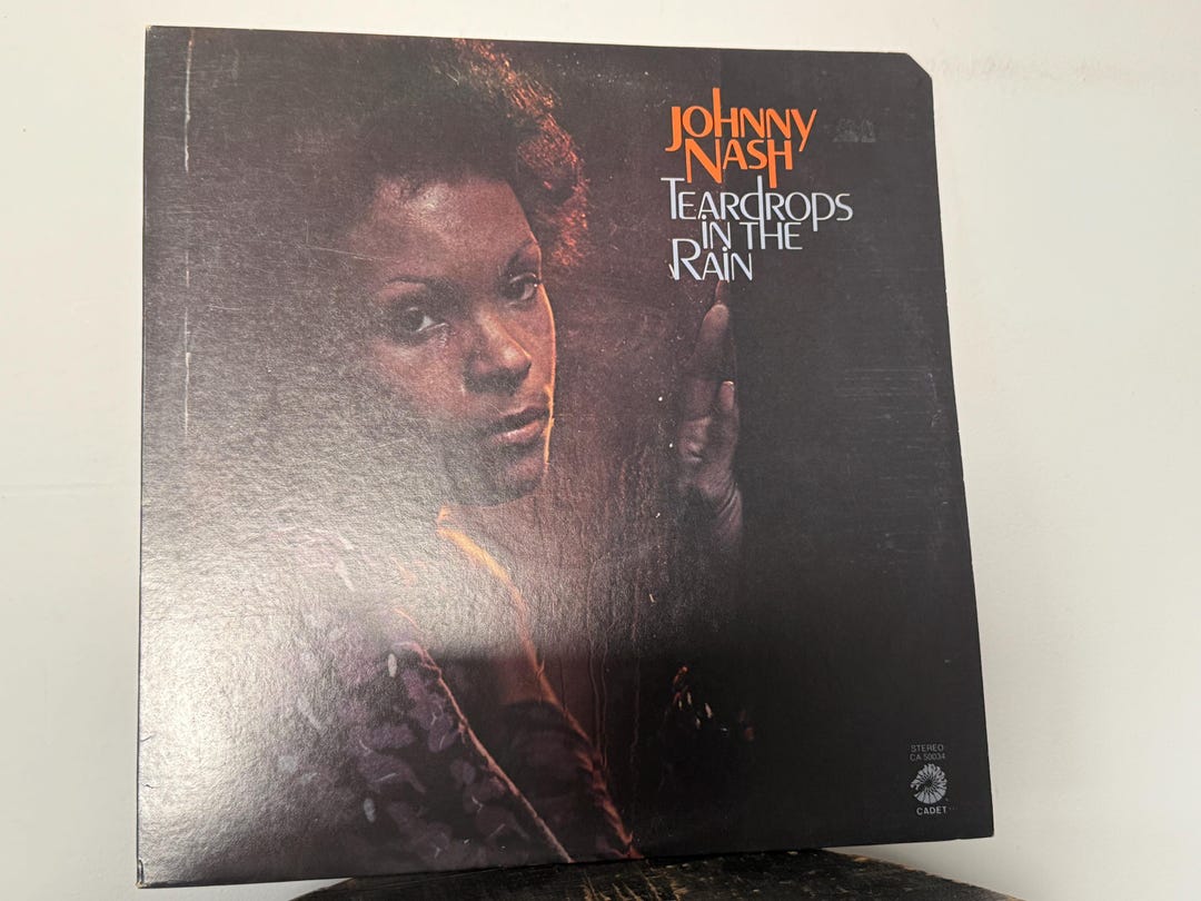Johnny Nash - "teardrops in the Rain" Vinyl Record - Etsy