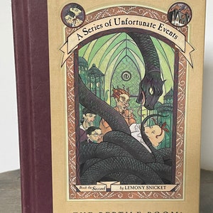 Five Books A Series of Unfortunate Events Bad Beginning, Reptile Room ...