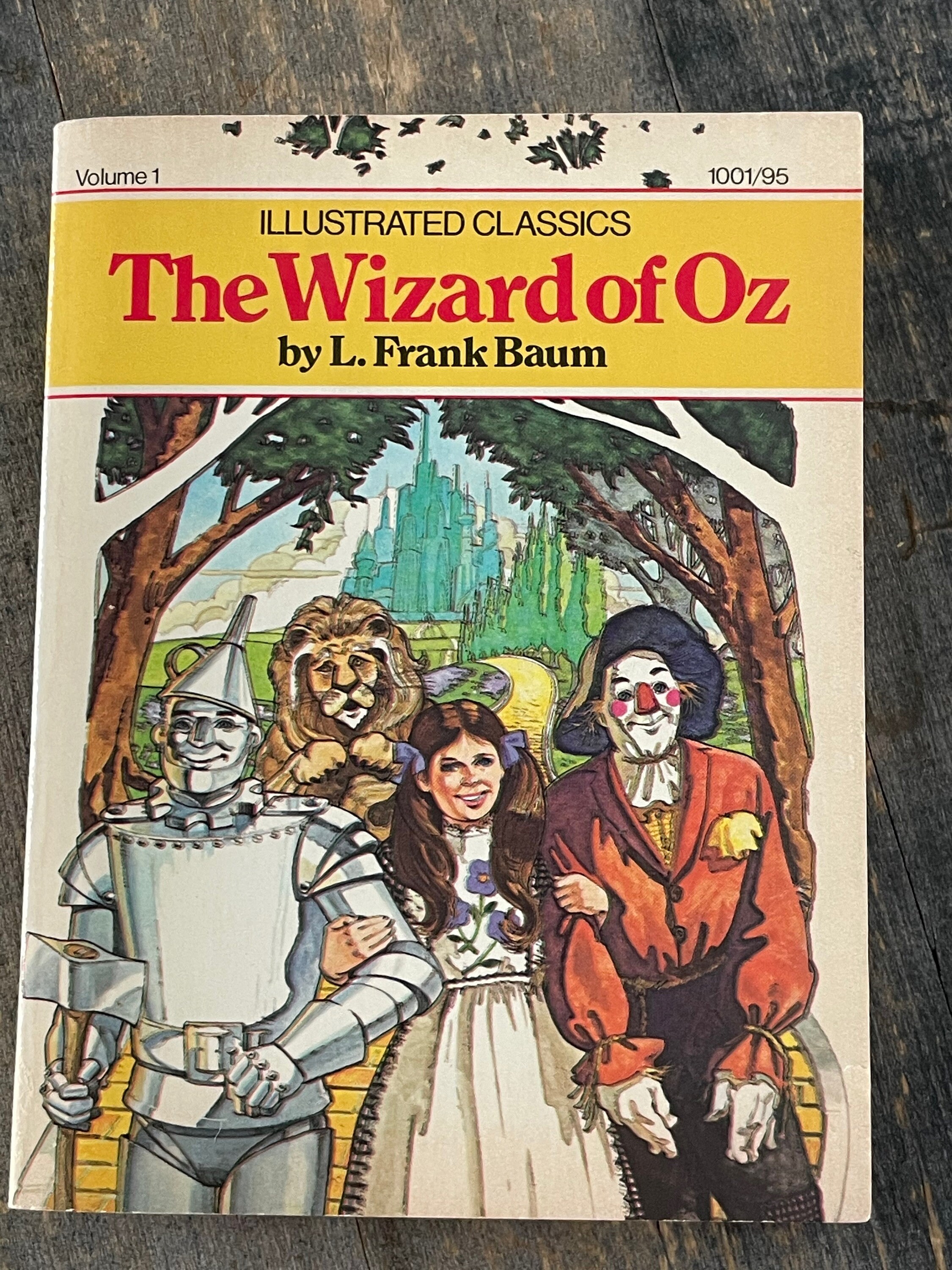 The Wizard of Oz Illustrated Classics L. Frank Baum | Etsy