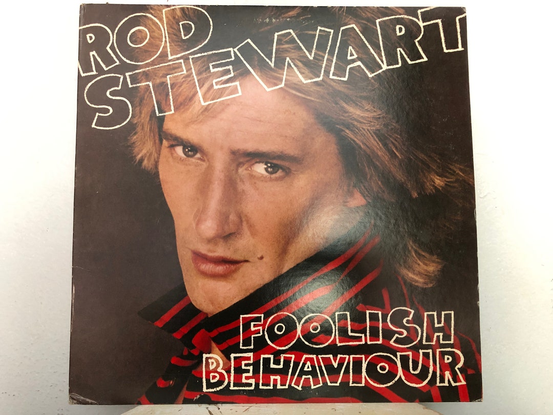 Rod Stewart foolish Behaviour Vinyl Record - Etsy