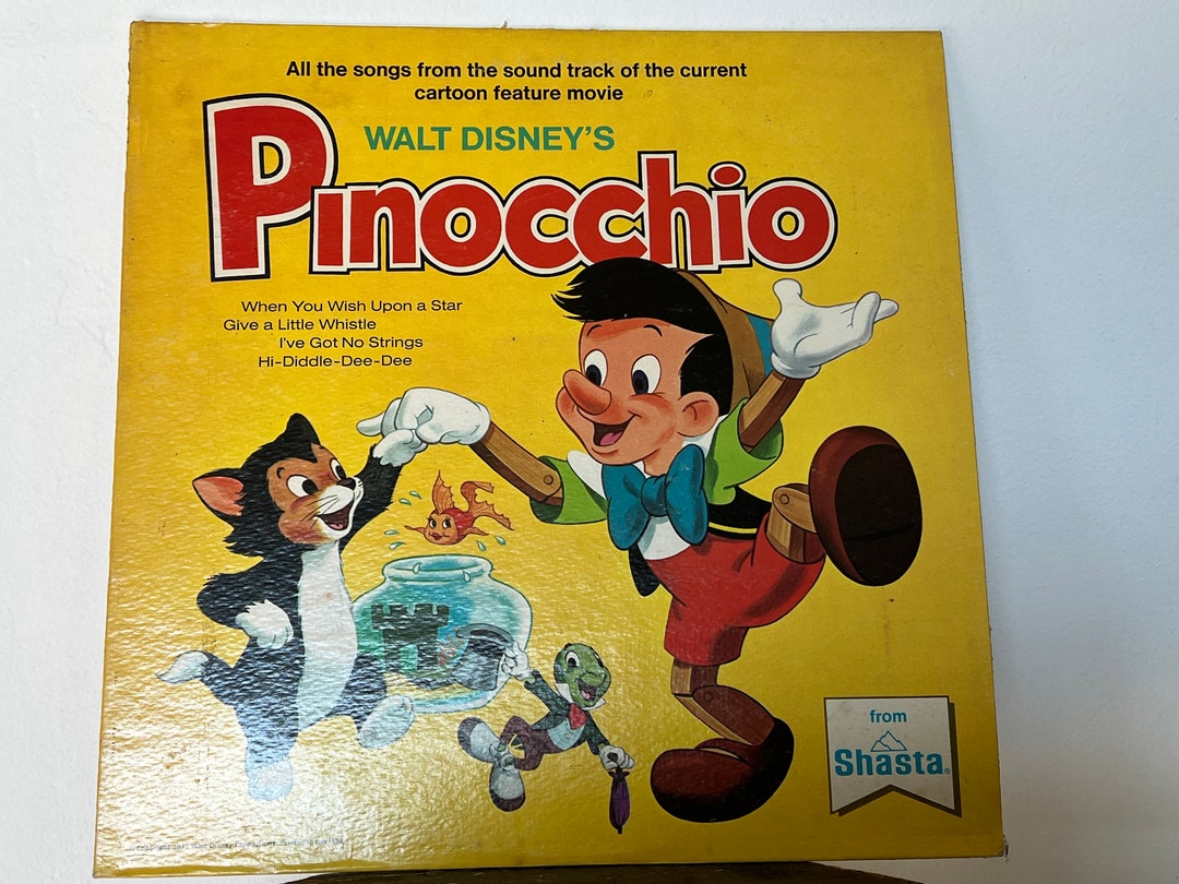 Walt Disney's Pinocchio - All the Songs From the Soundtrack - Vinyl ...