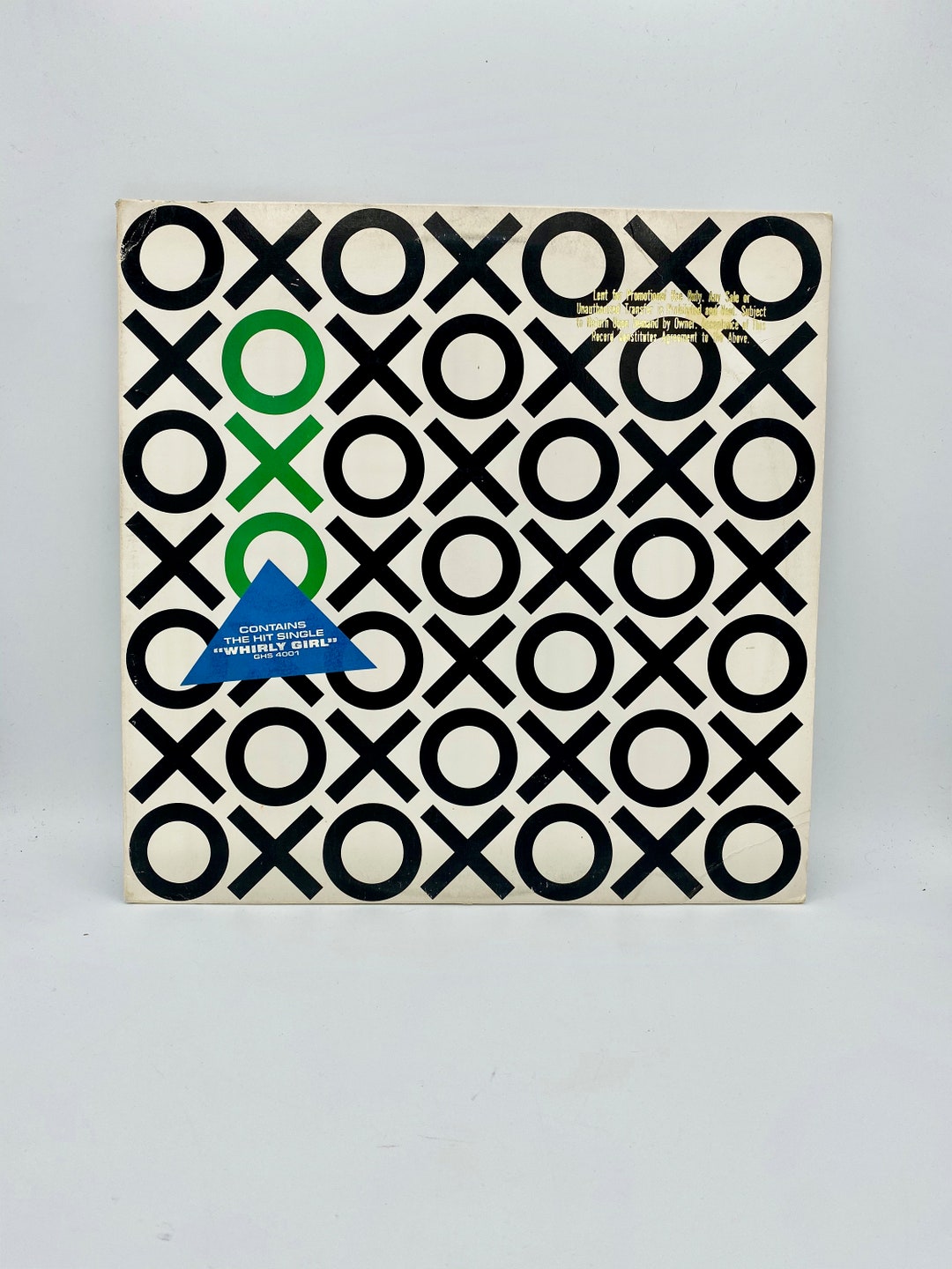 OXO oxo Vinyl Record - Etsy