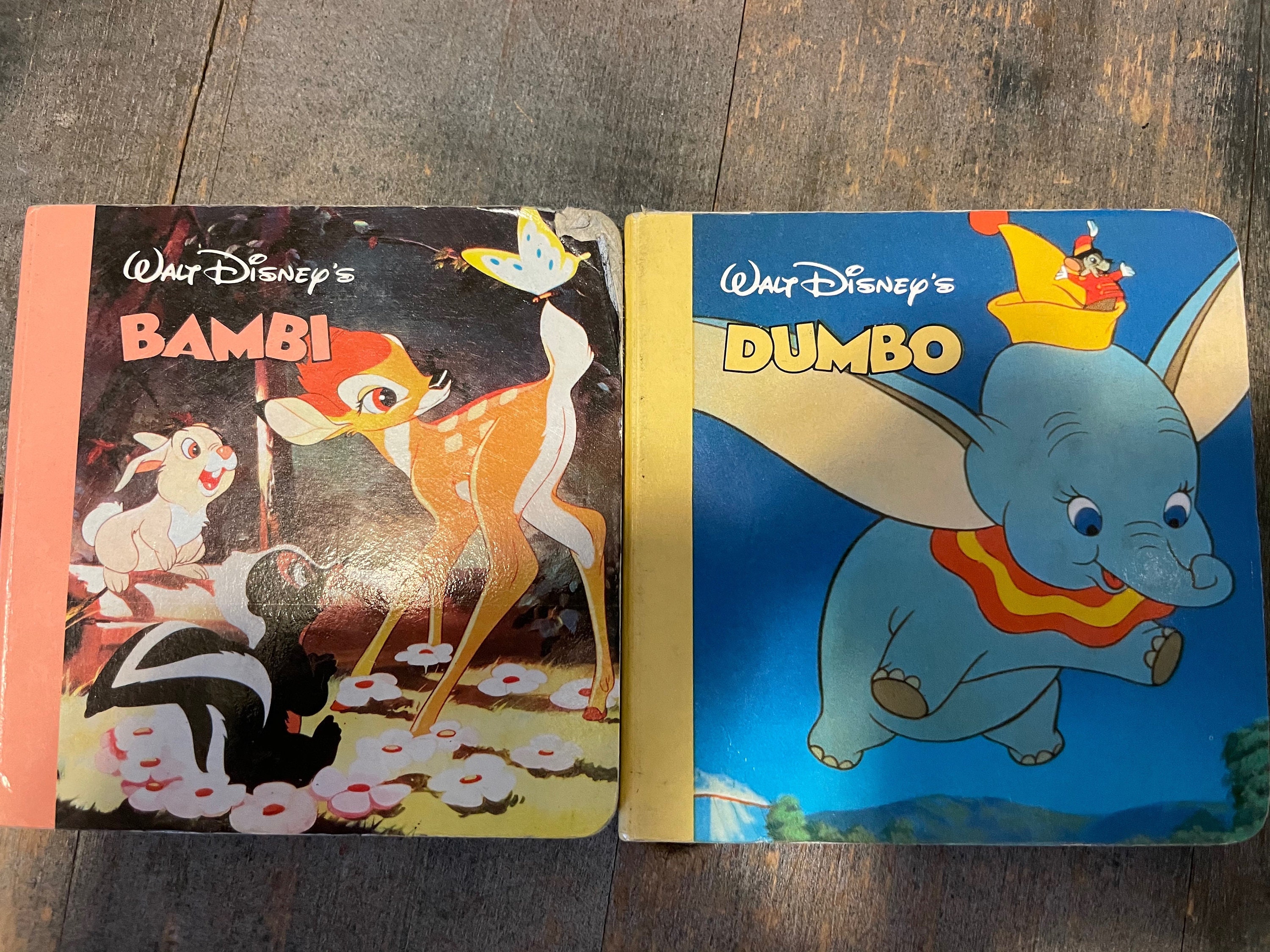 Set of Six Disney Mini Books Dumbo Pinocchio Snow White | Etsy