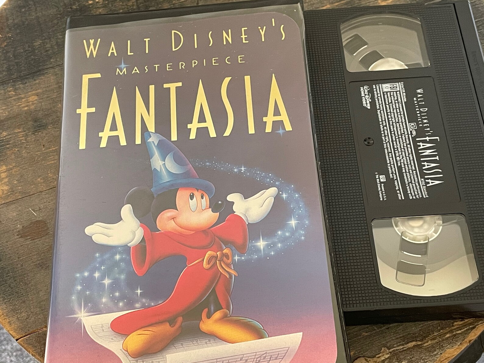 Walt Disney's fantasia VHS - Etsy