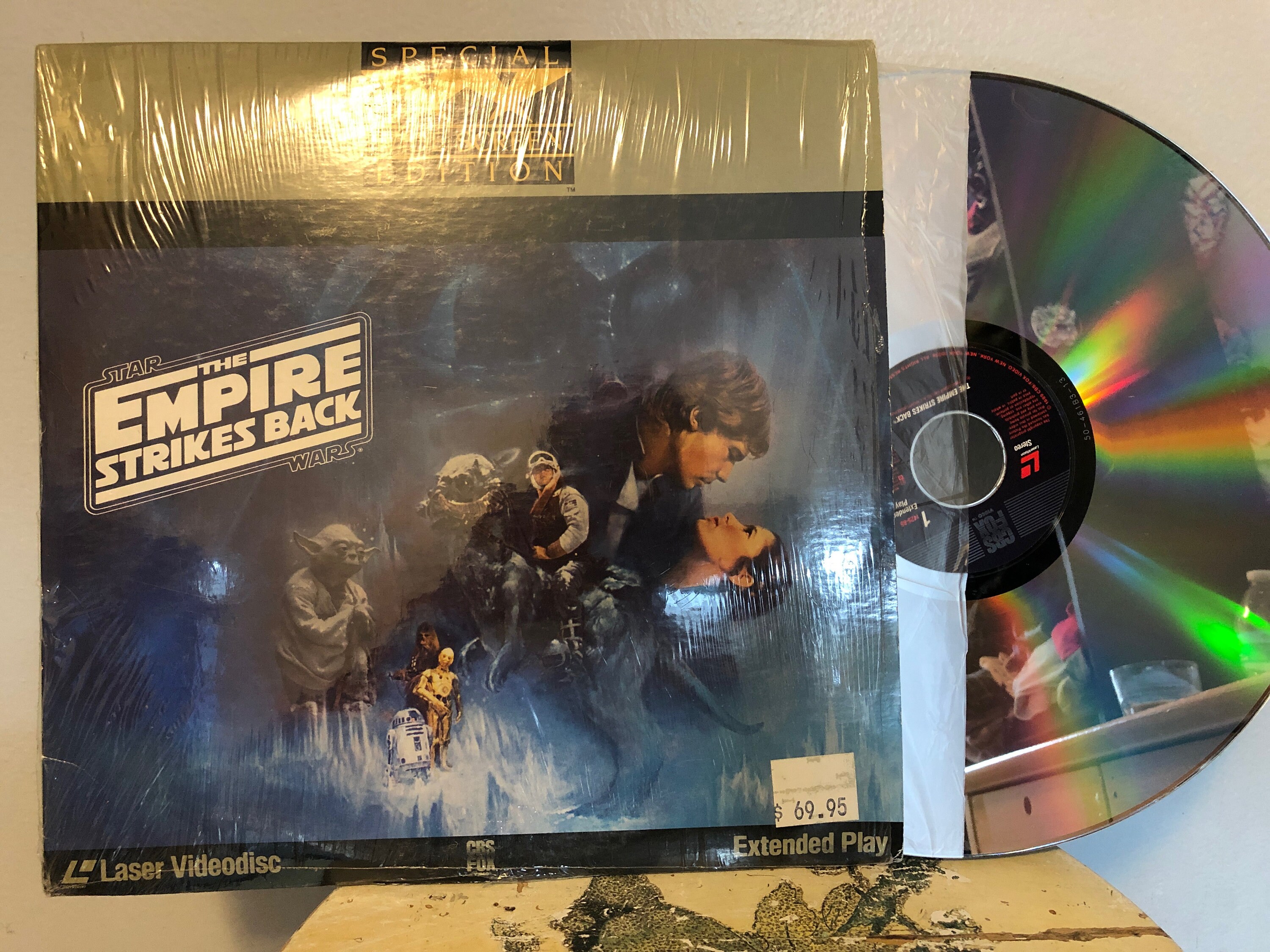 LASER DISC Star Wars The Empire Strikes Back Special | Etsy