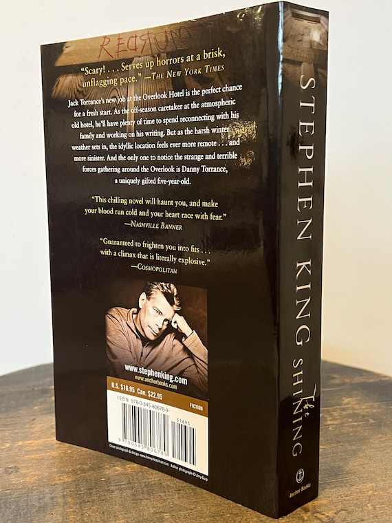 The Shining Book Cover Back The Shining (The Shining, #1) By Stephen