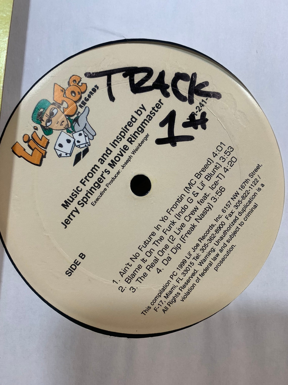 Jerry Springers Movie Ringmaster Vinyl Records 2 Lps - Etsy