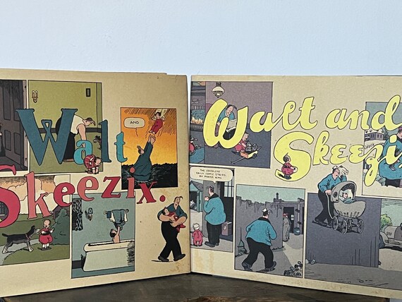 Walt & Skeezix 1921 to 1924 Set of Two Books Frank O. - Etsy