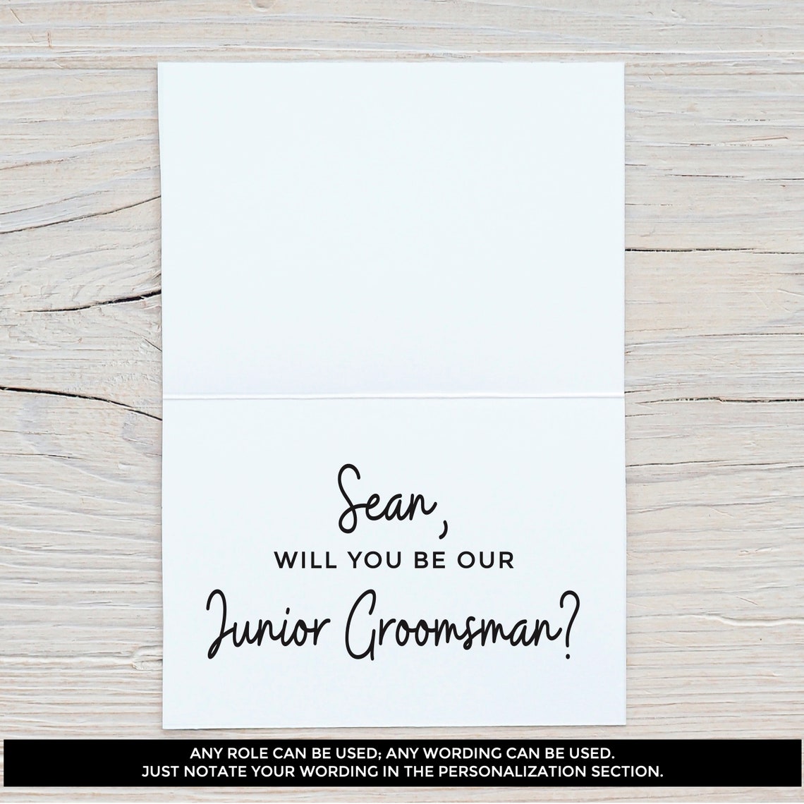 Ring Bearer Proposal Card Flower Boy Proposal Flower Dude - Etsy