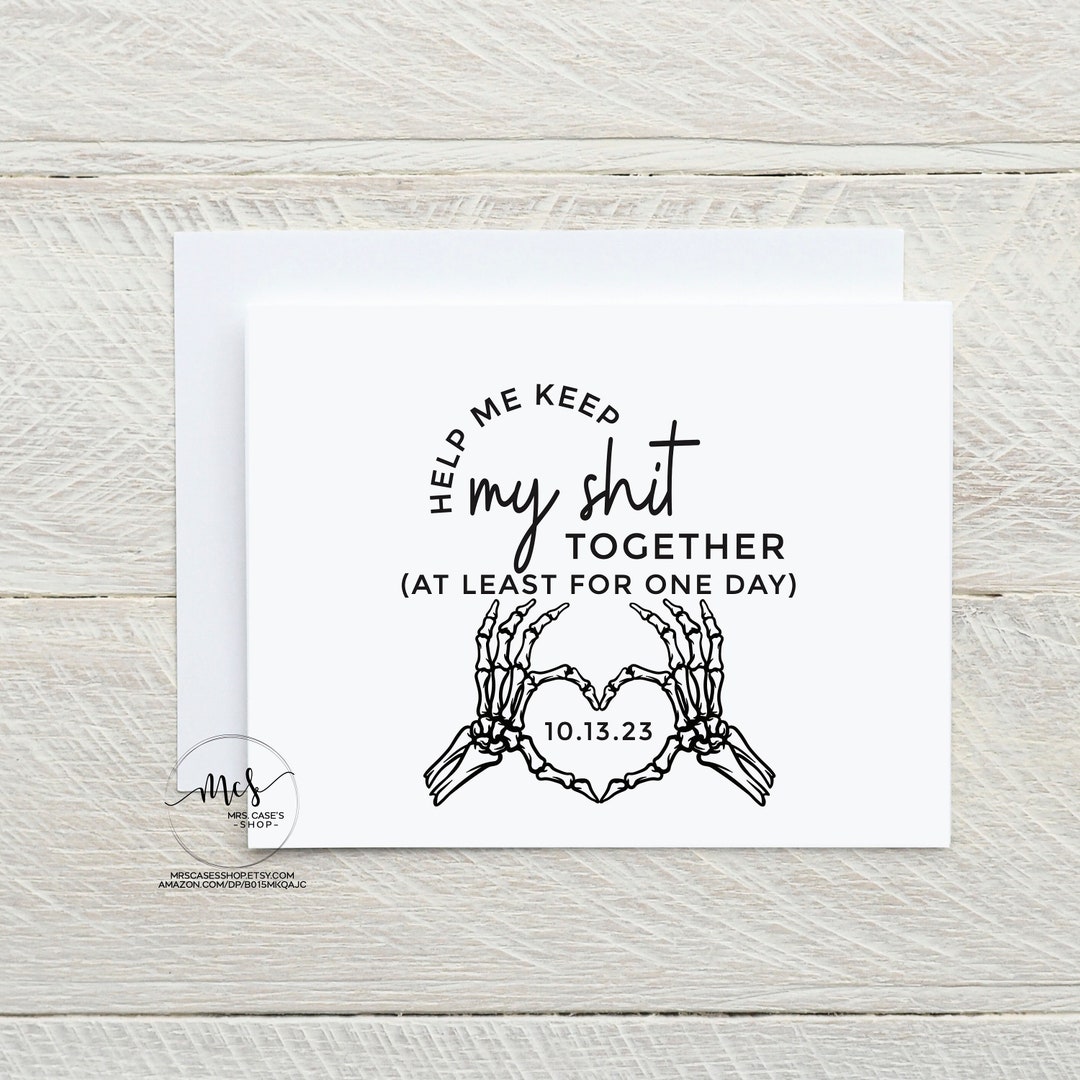 Skull Bridesmaid Proposal Cards Til Death Do Us Part Maid of Honor Best ...